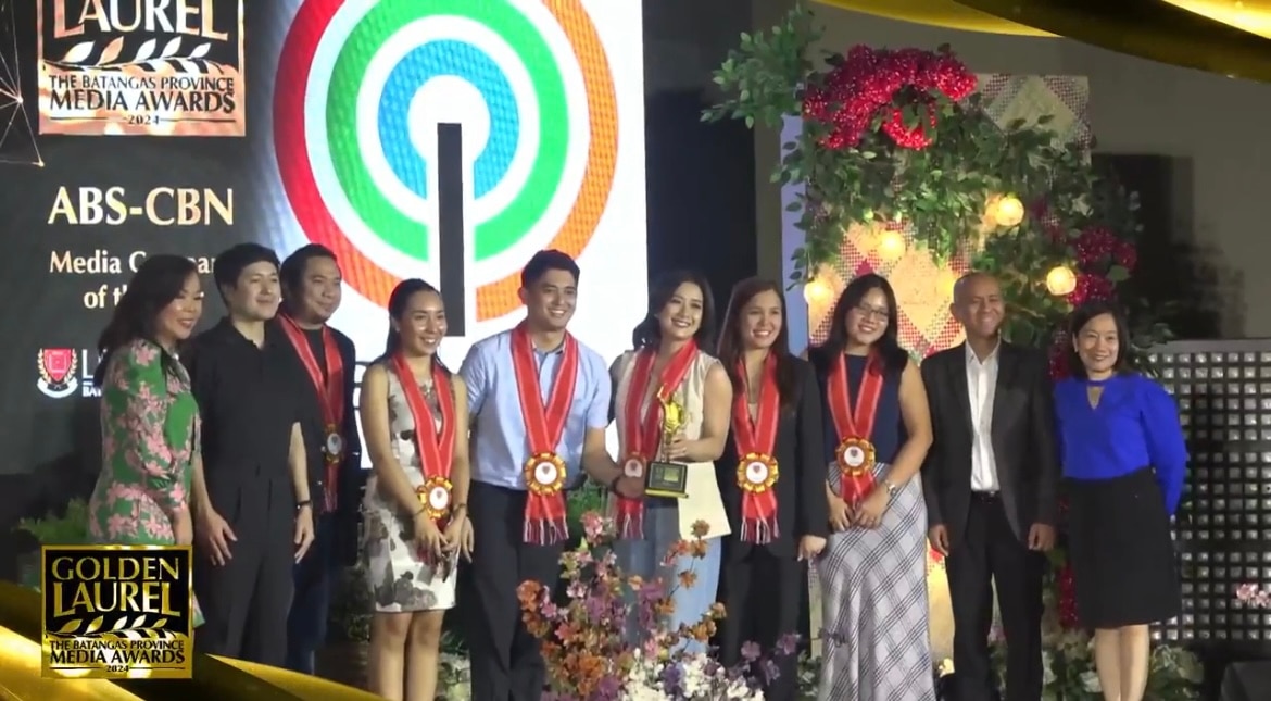 ABS-CBN, wagi ng ikapitong sunod na Media Company of the Year award sa 2024 Golden Laurel Awards